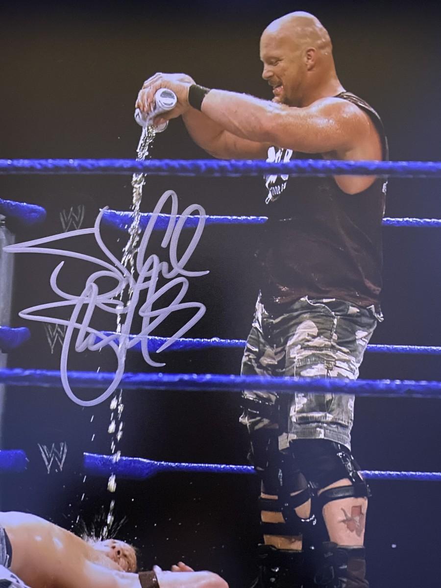 Stone Cold Steve Austin signed photo | EstateSales.org