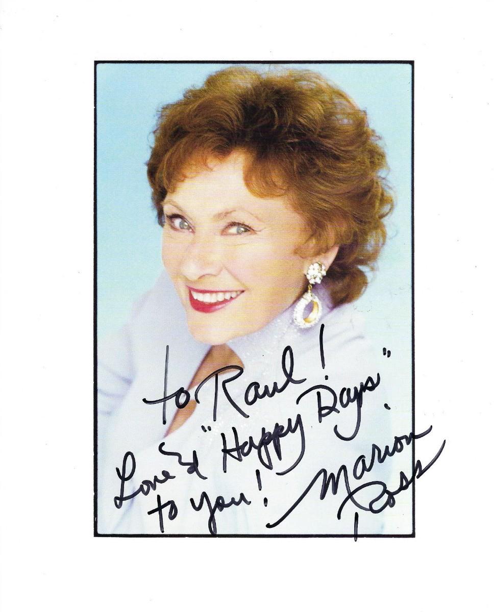 Marion Ross signed Happy Days photo | EstateSales.org