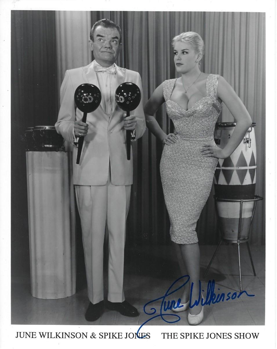 June Wilkinson signed photo | EstateSales.org