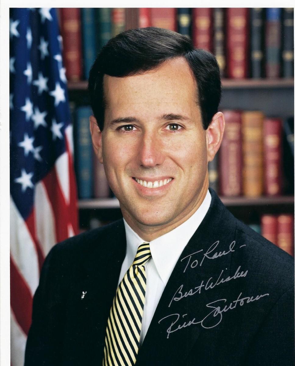 Rick Santorum signed photo | EstateSales.org