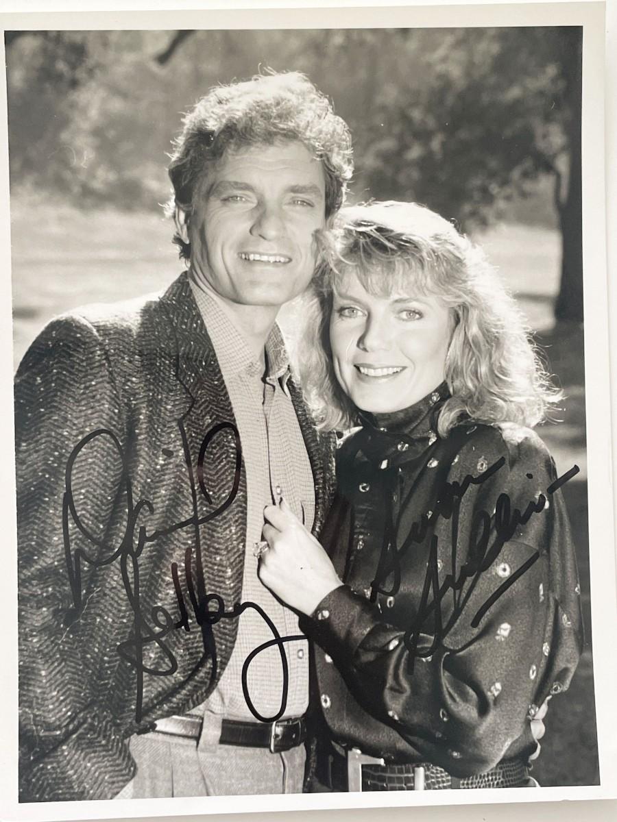 Falcon Crest signed photo | EstateSales.org
