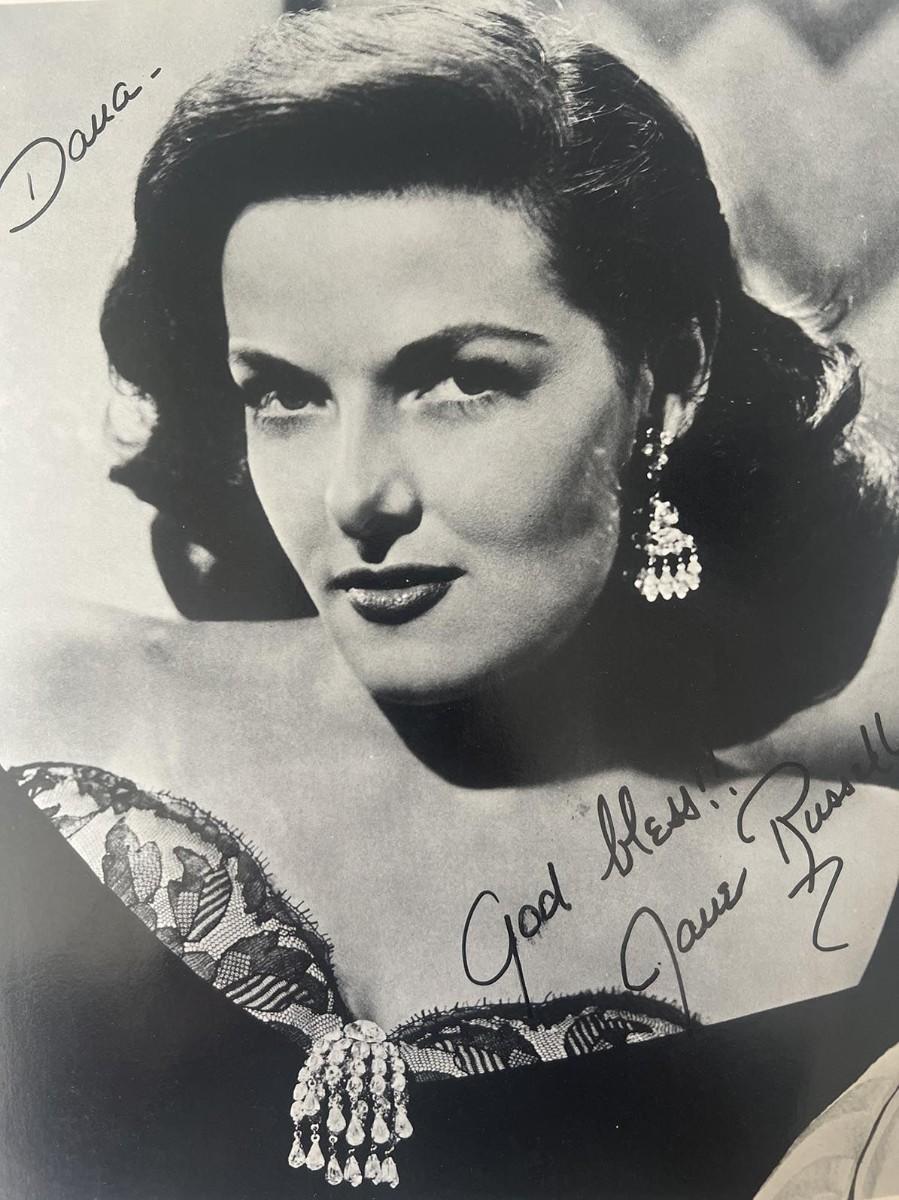 Jane Russell signed photo | EstateSales.org