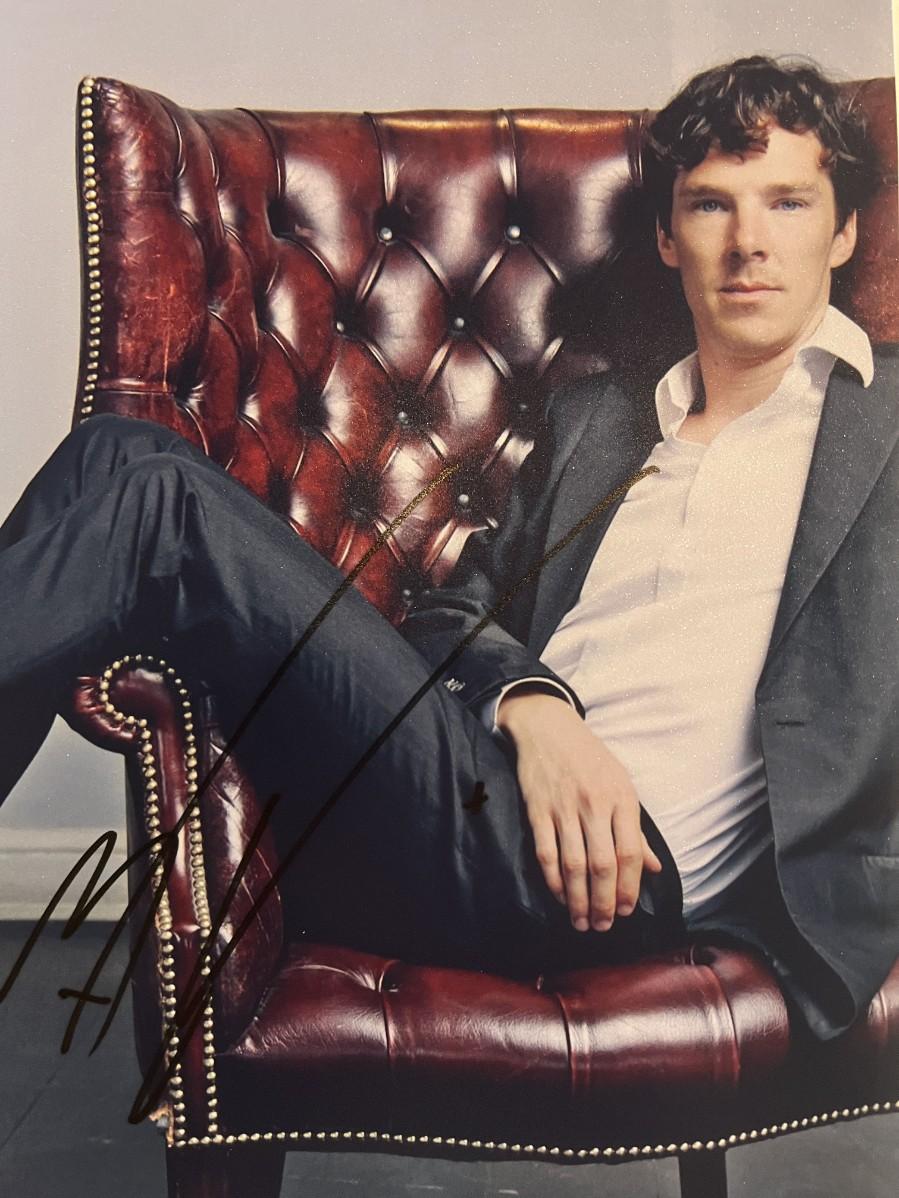 Benedict Cumberbatch signed photo | EstateSales.org