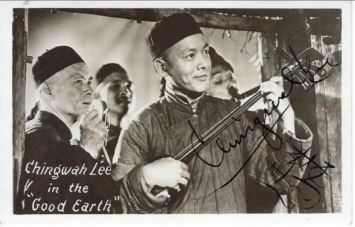 Chingwah Lee Good Earth signed photo | EstateSales.org