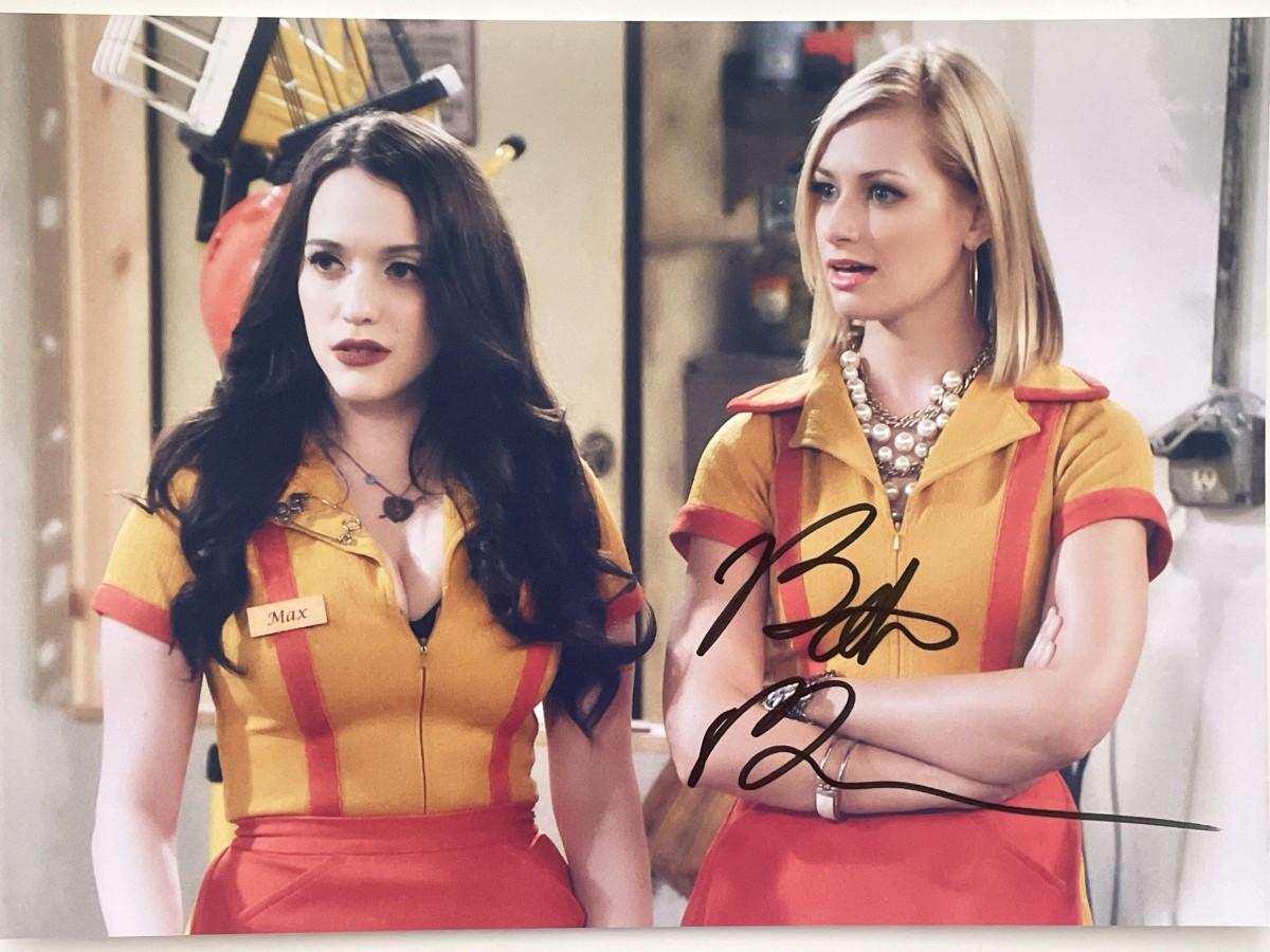 2 Broke Girls Beth Behrs signed photo | EstateSales.org