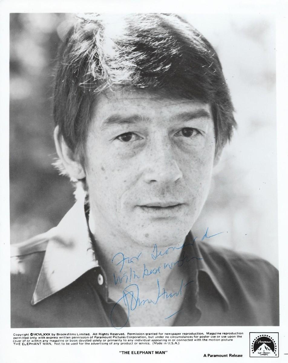 The Elephant Man John Hurt signed movie photo | EstateSales.org