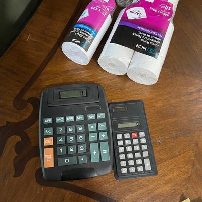 Electronic Calculators, Label Maker & Large Assortment of Office ...