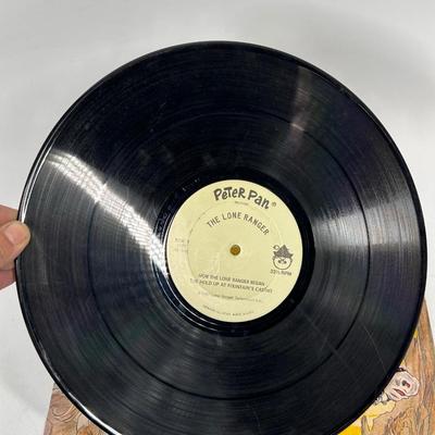 1978 The Lone Ranger Record Album 4 Adventure Stories | EstateSales.org