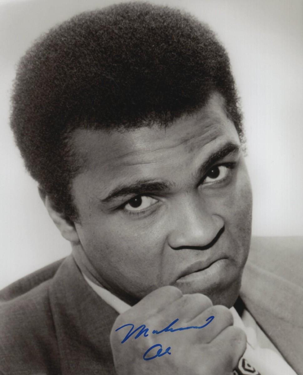 Muhammad Ali signed photo. GFA Authenticated | EstateSales.org