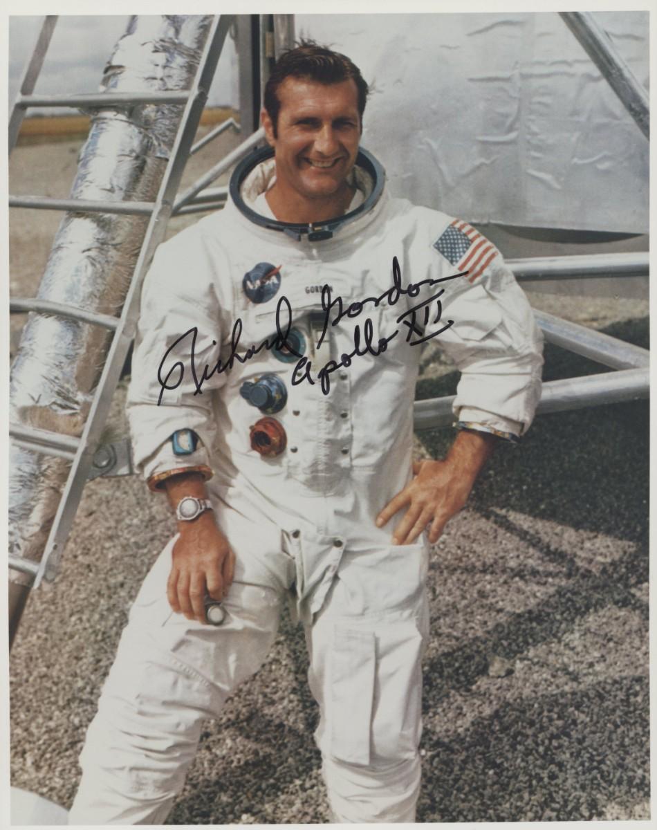 Richard Gordon Apollo 12 signed photo | EstateSales.org