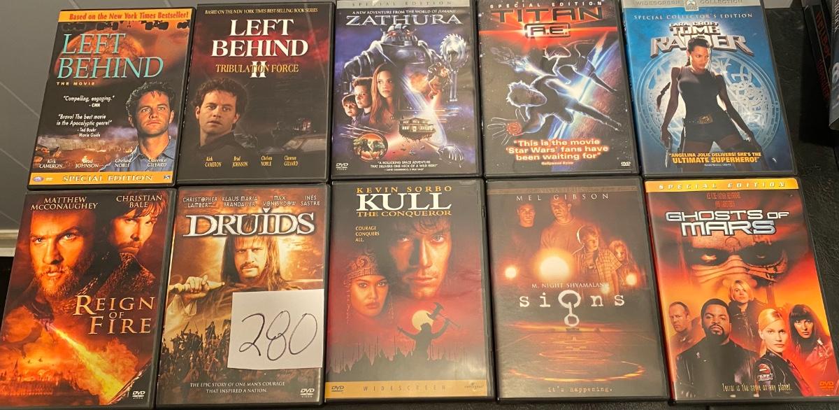 Action DVDs | EstateSales.org