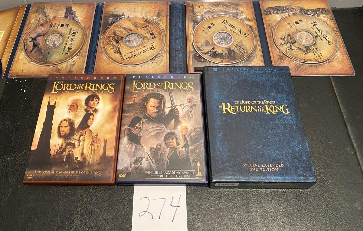 Lord of The Rings DVDs | EstateSales.org