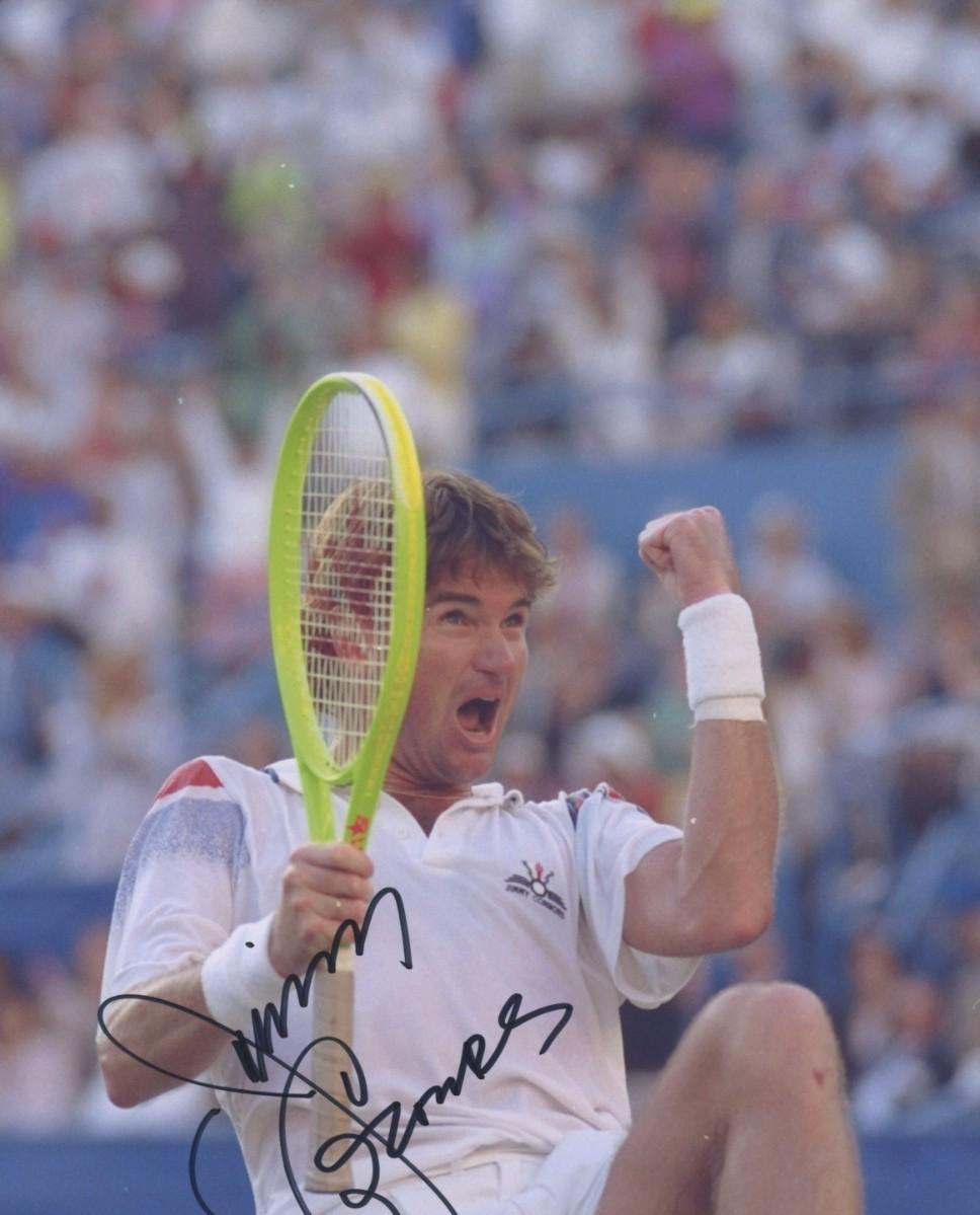 Jimmy Conners signed photo | EstateSales.org