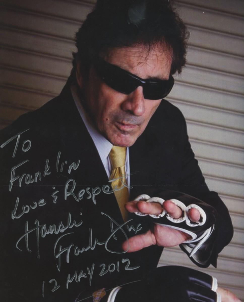 Frank Dux signed photo | EstateSales.org