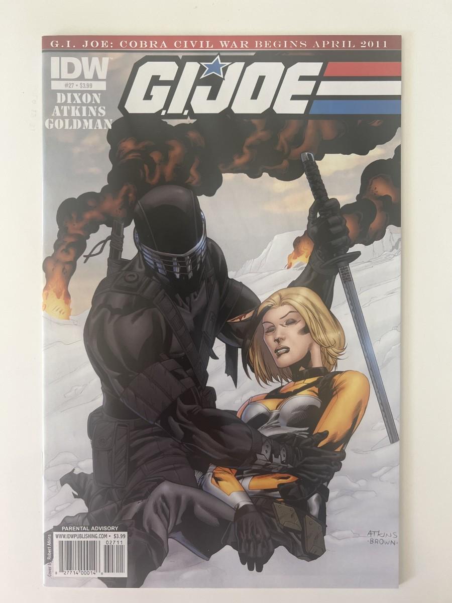 GI Joe Dixon Atkins Goldman #27 Comic Book | EstateSales.org