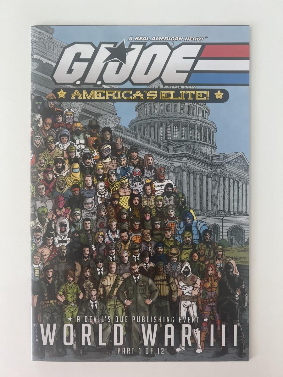 Gi Joe Elite World War 3, 1 of 12 Comic Book | EstateSales.org