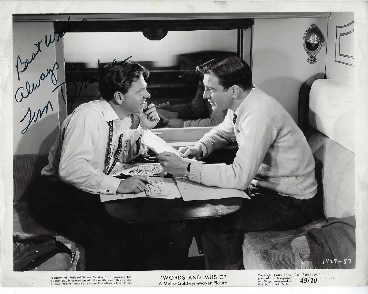 Tom Drake Signed Photo | EstateSales.org