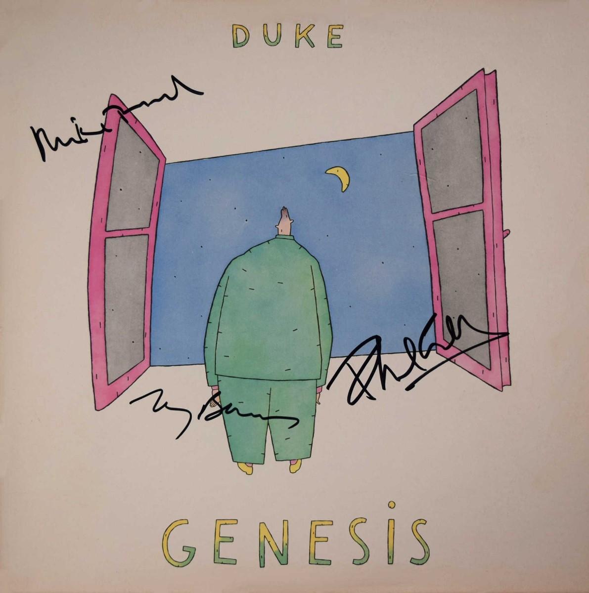 Genesis signed Duke album | EstateSales.org