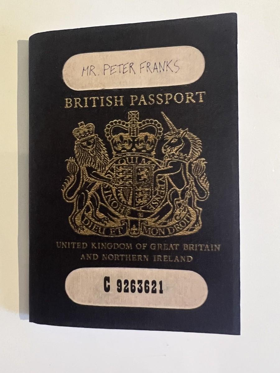 James Bond passport movie prop | EstateSales.org