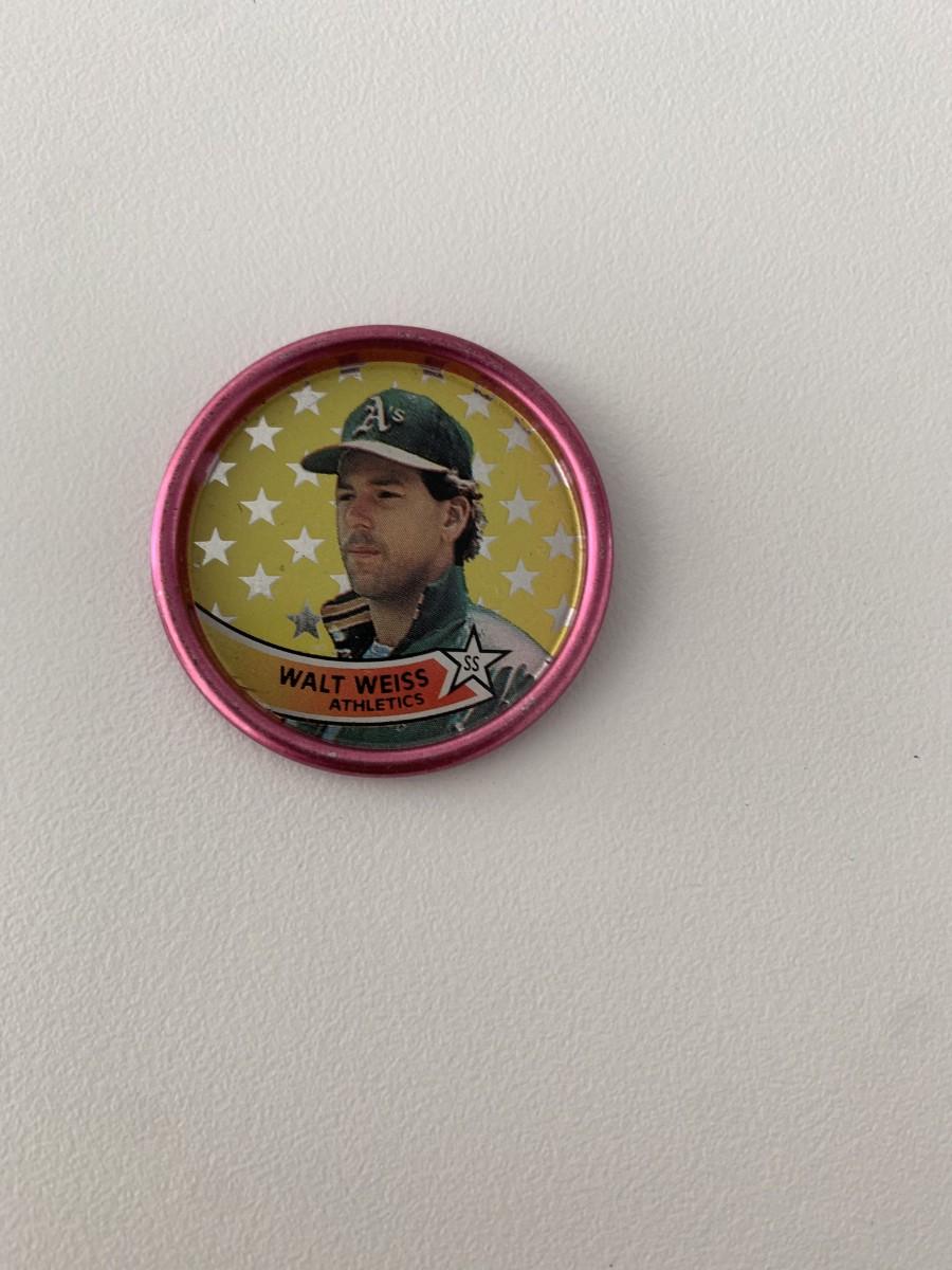 Walt Weiss MLB Oakland As Pin | EstateSales.org