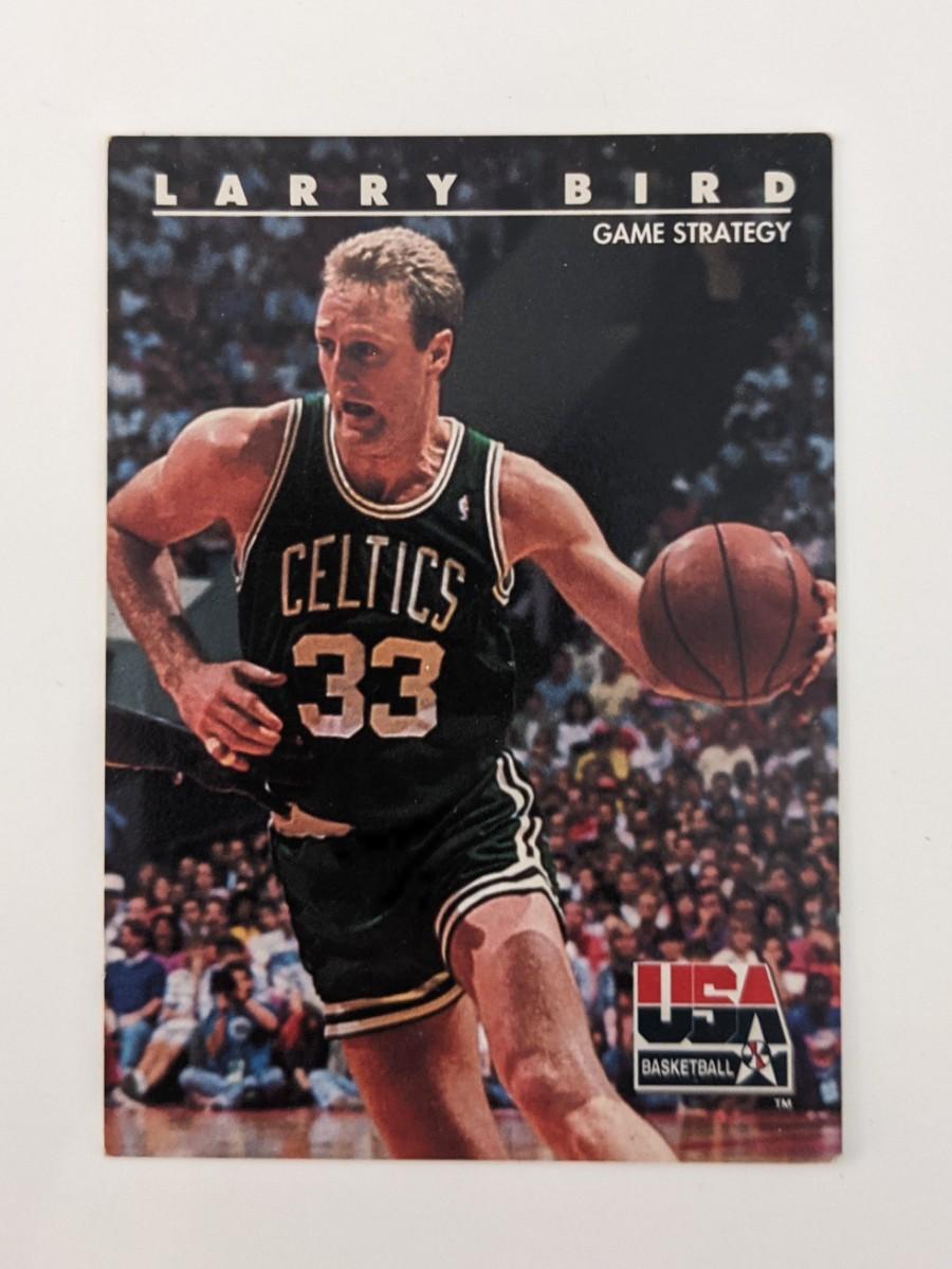 Larry Bird Basketball Trading Card - Skybox #12 1992 | EstateSales.org