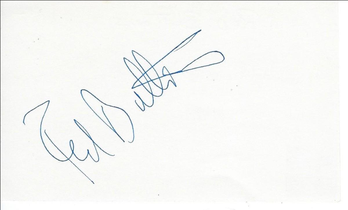 Red Buttons original signature | EstateSales.org