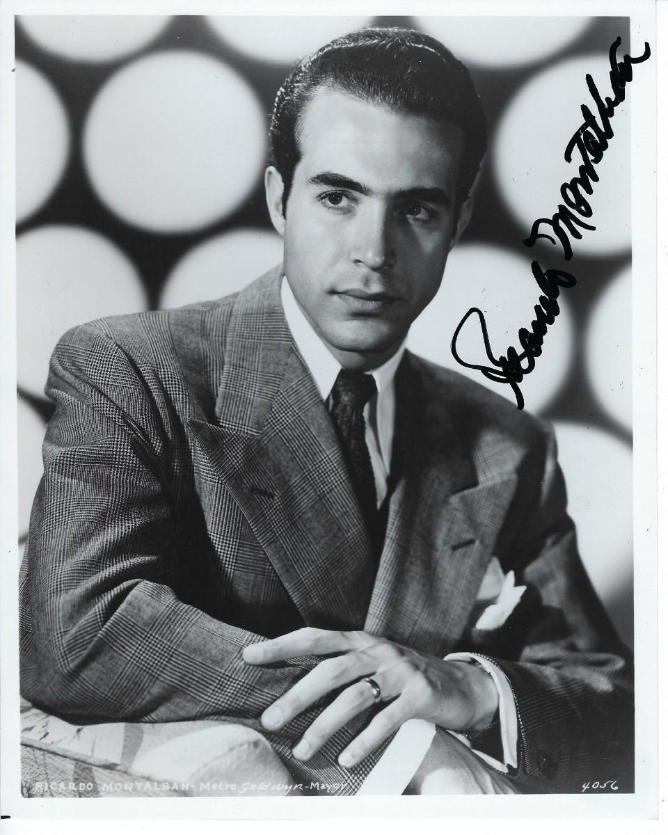 Ricardo Montalban Signed Photo | EstateSales.org