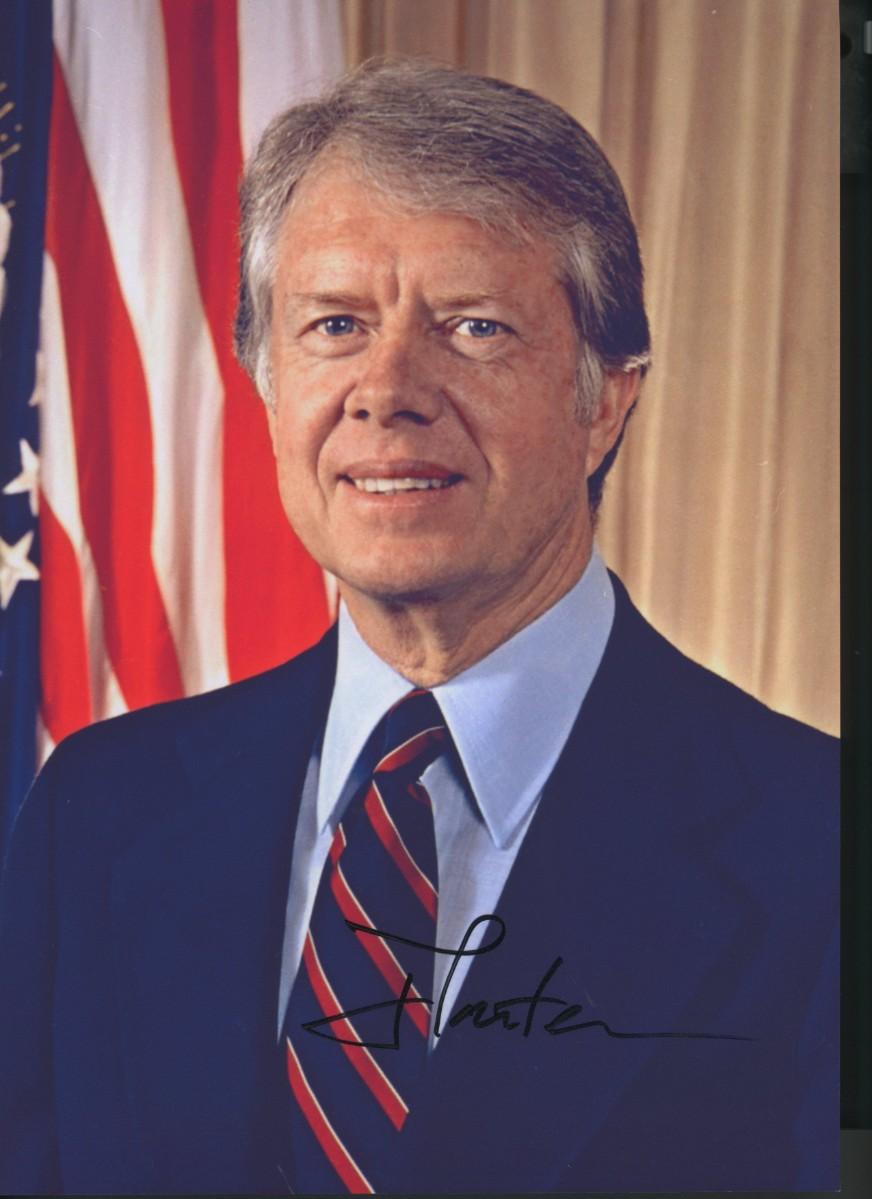 Jimmy Carter signed photo | EstateSales.org