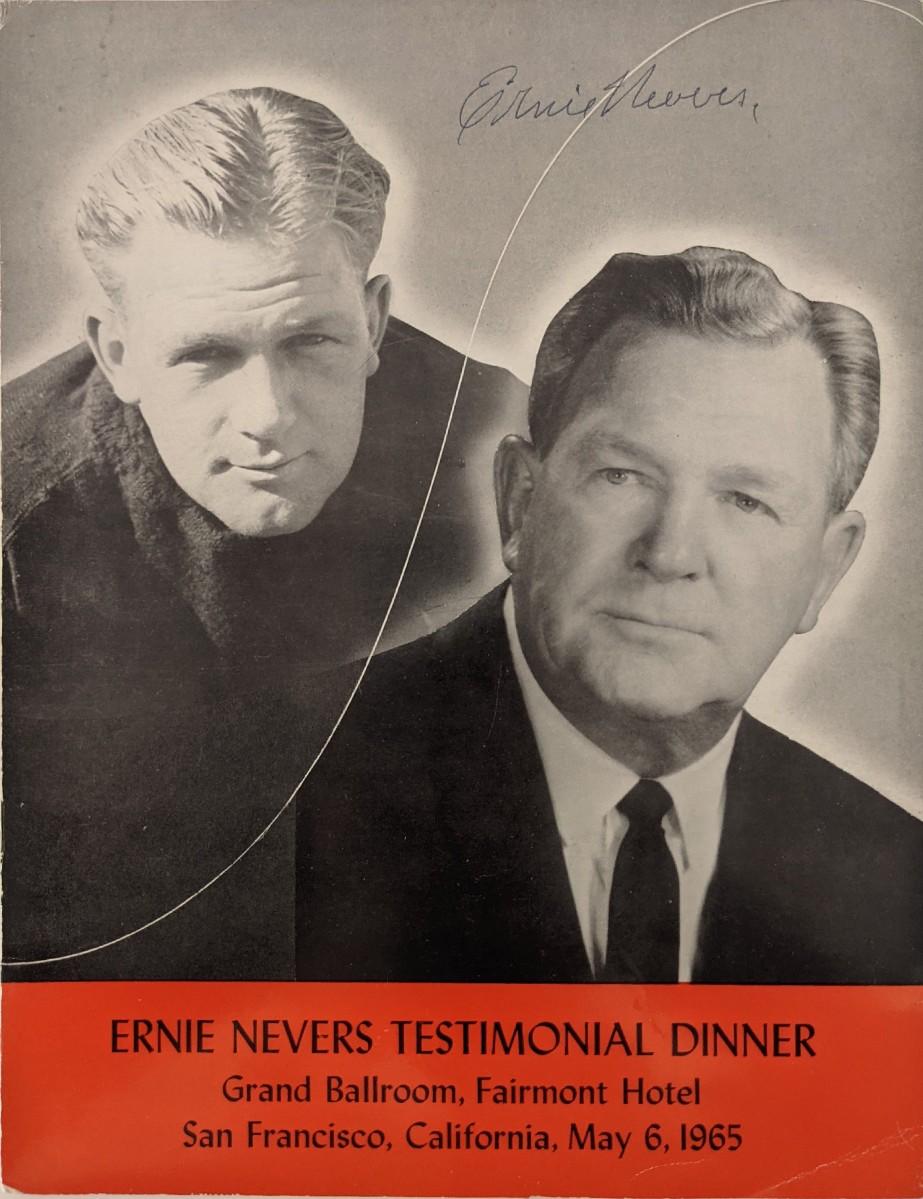 Ernie Nevers Signed Photo | EstateSales.org