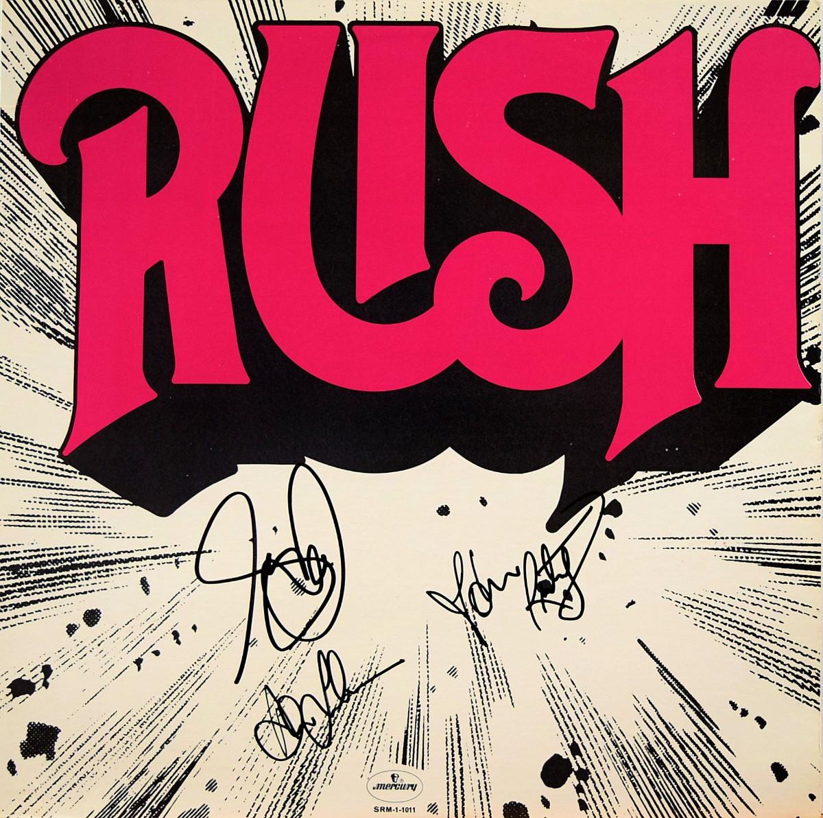 Rush signed debut album | EstateSales.org