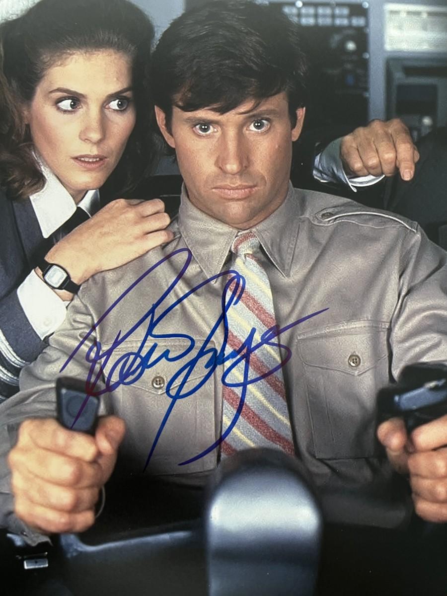 Airplane Robert Hays signed photo | EstateSales.org