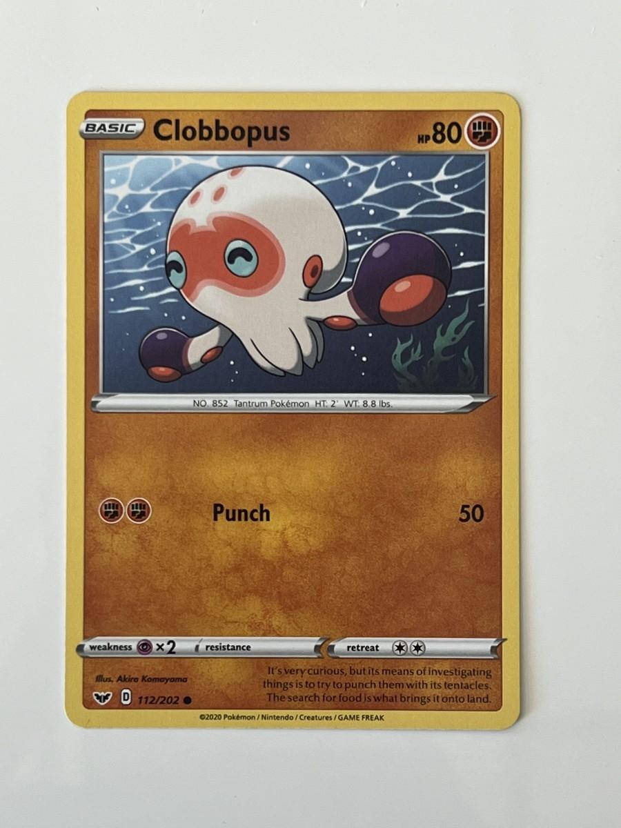 Clobbopus Pokemon Card Mint Plus