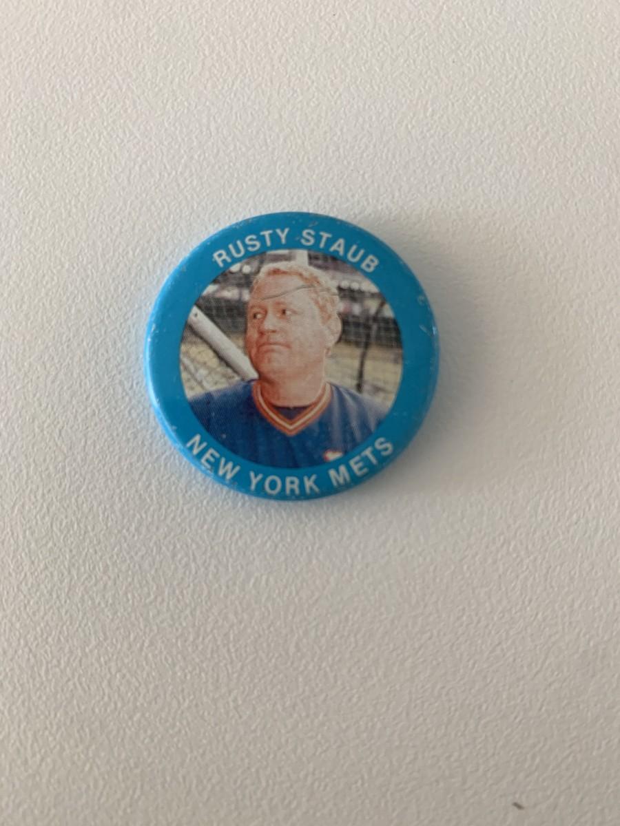 Rusty Staub MLB N.Y. Mets Pin | EstateSales.org