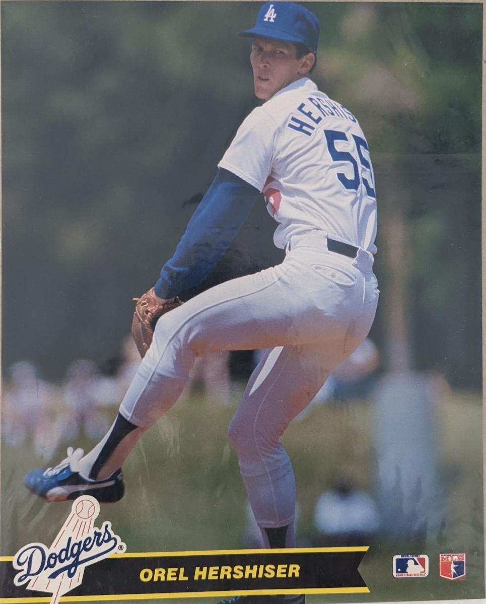 Los Angeles Dodgers Orel Herschiser Photo | EstateSales.org