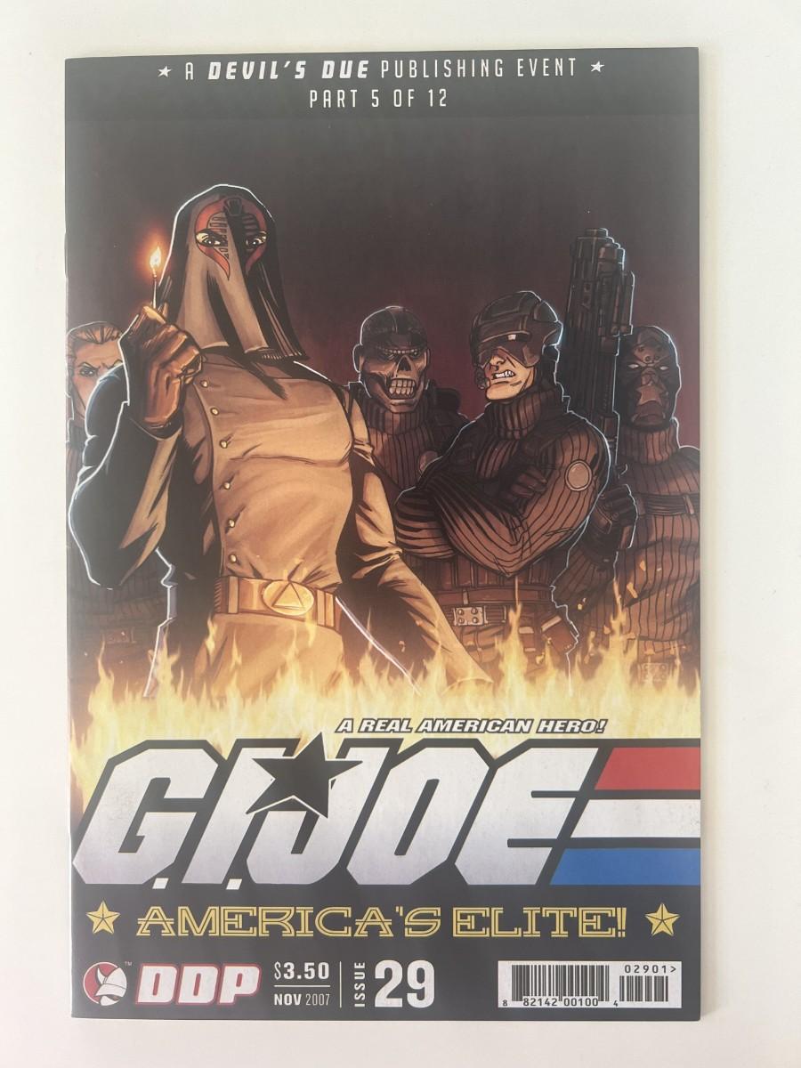 GI Joe Elite Devils Due Issue #29 Comic Book | EstateSales.org