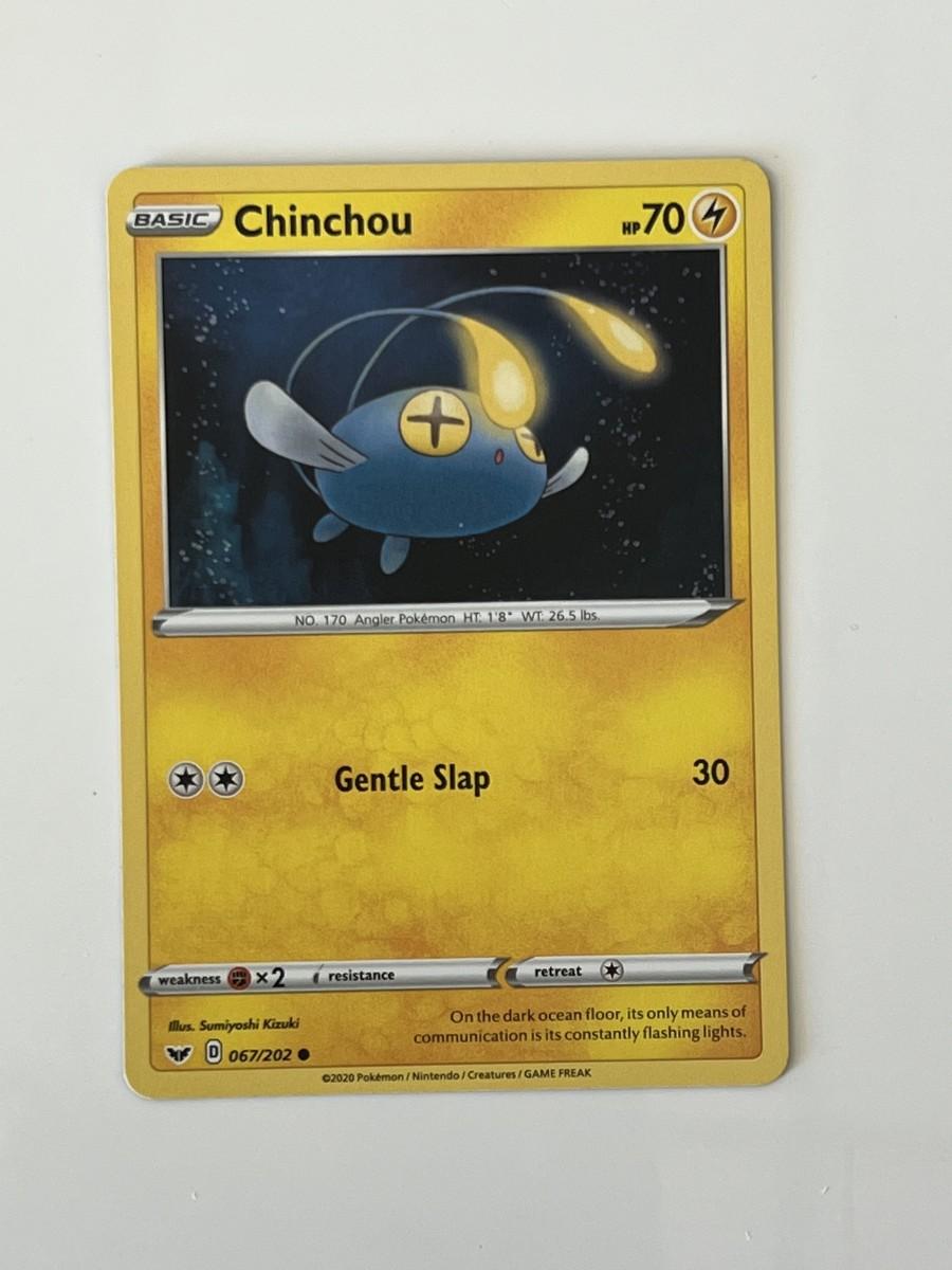 Chinchou Pokemon Card Mint Plus | EstateSales.org