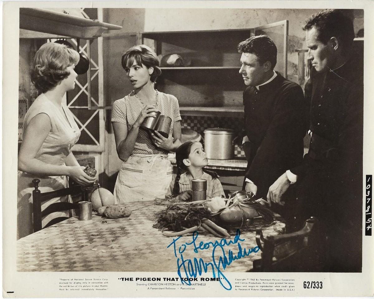 Harry Guardino Signed Photo | EstateSales.org