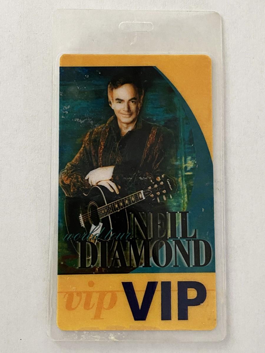 Neil Diamond VIP Pass | EstateSales.org