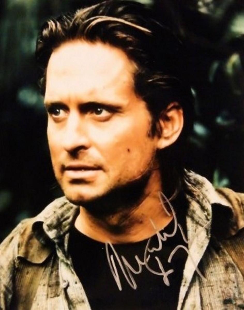 Michael Douglas signed portrait photo | EstateSales.org