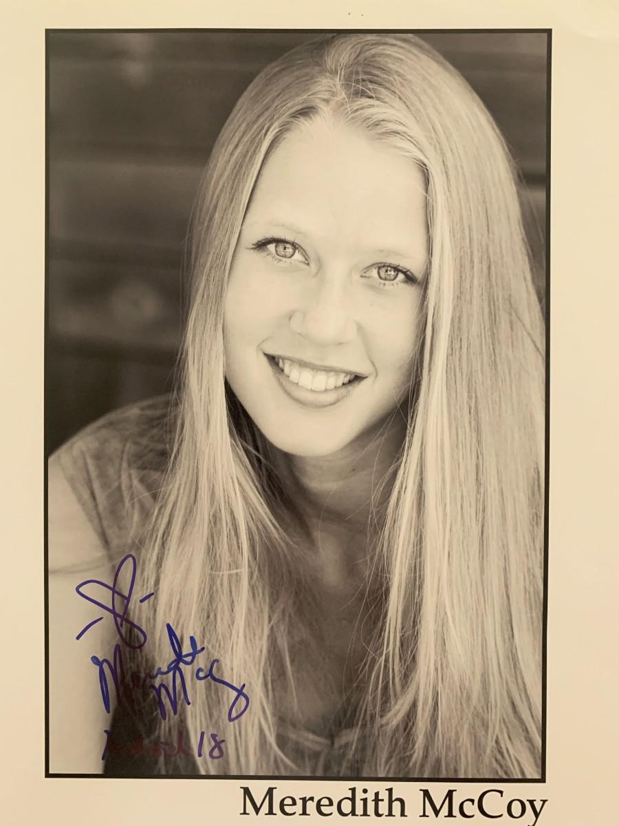Meredith McCoy signed photo | EstateSales.org