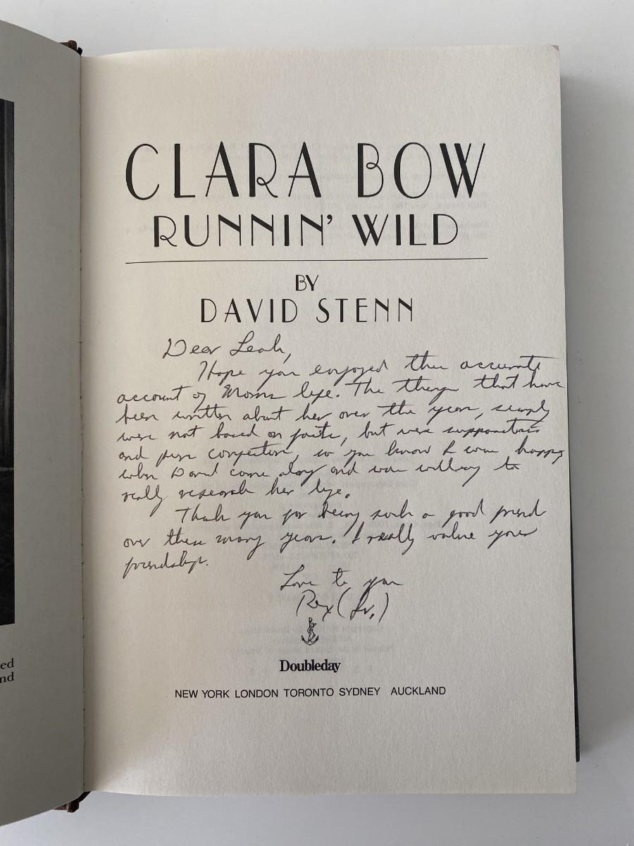 Rex Bell Jr. signed book by David Stenn | EstateSales.org