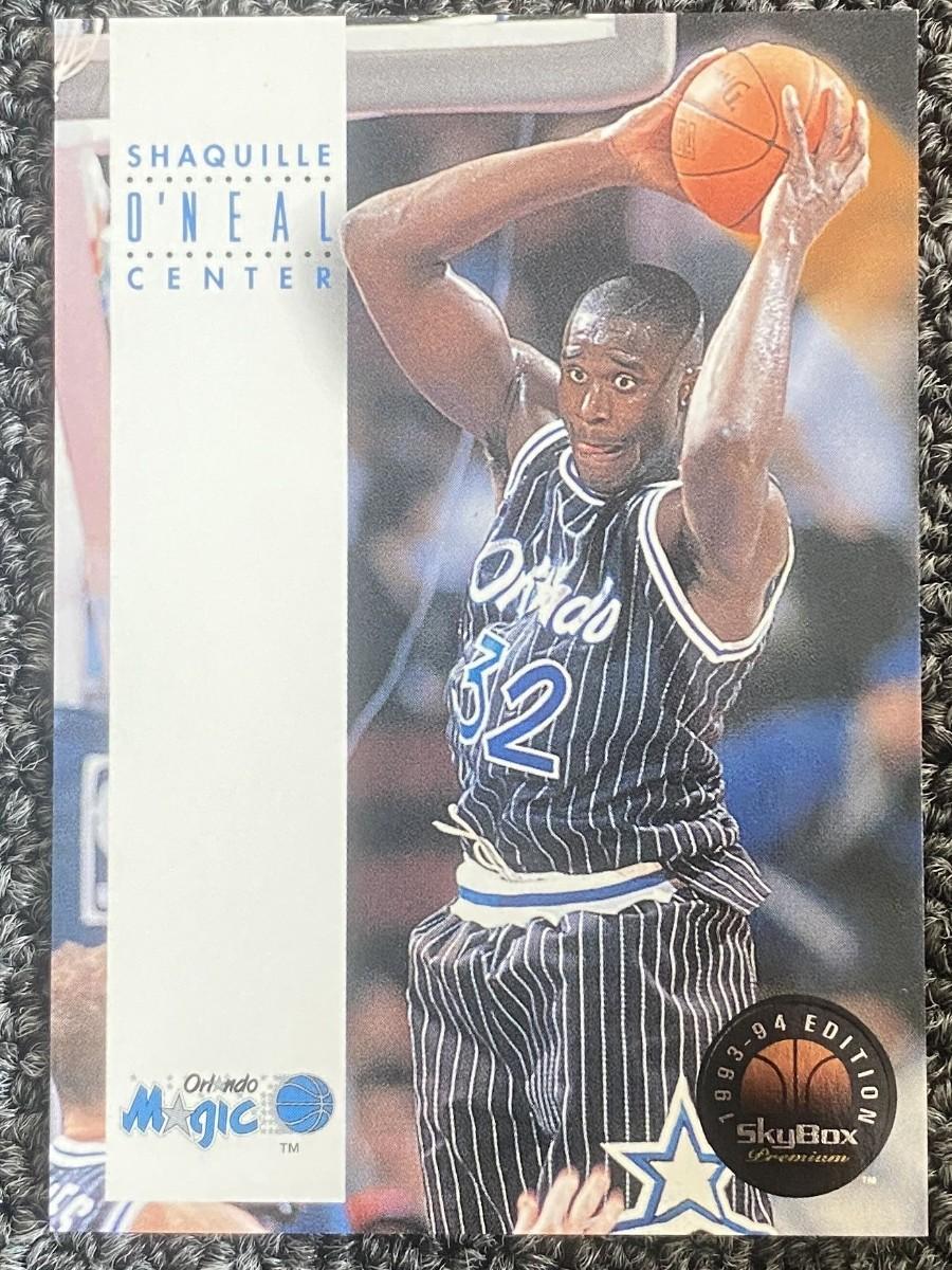 Shaquille O'Neal Orlando Magic Basketball Card | EstateSales.org