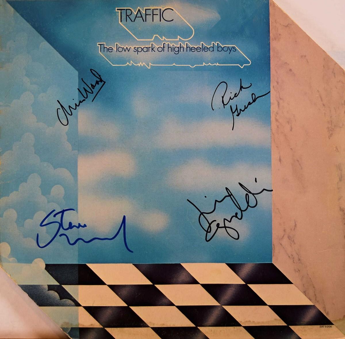 Traffic signed The Low Spark Of High Heeled Boys album | EstateSales.org