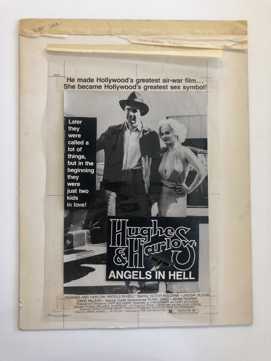 Hughes and Harlow: Angels in Hell Original Vintage Paste Up Movie ...