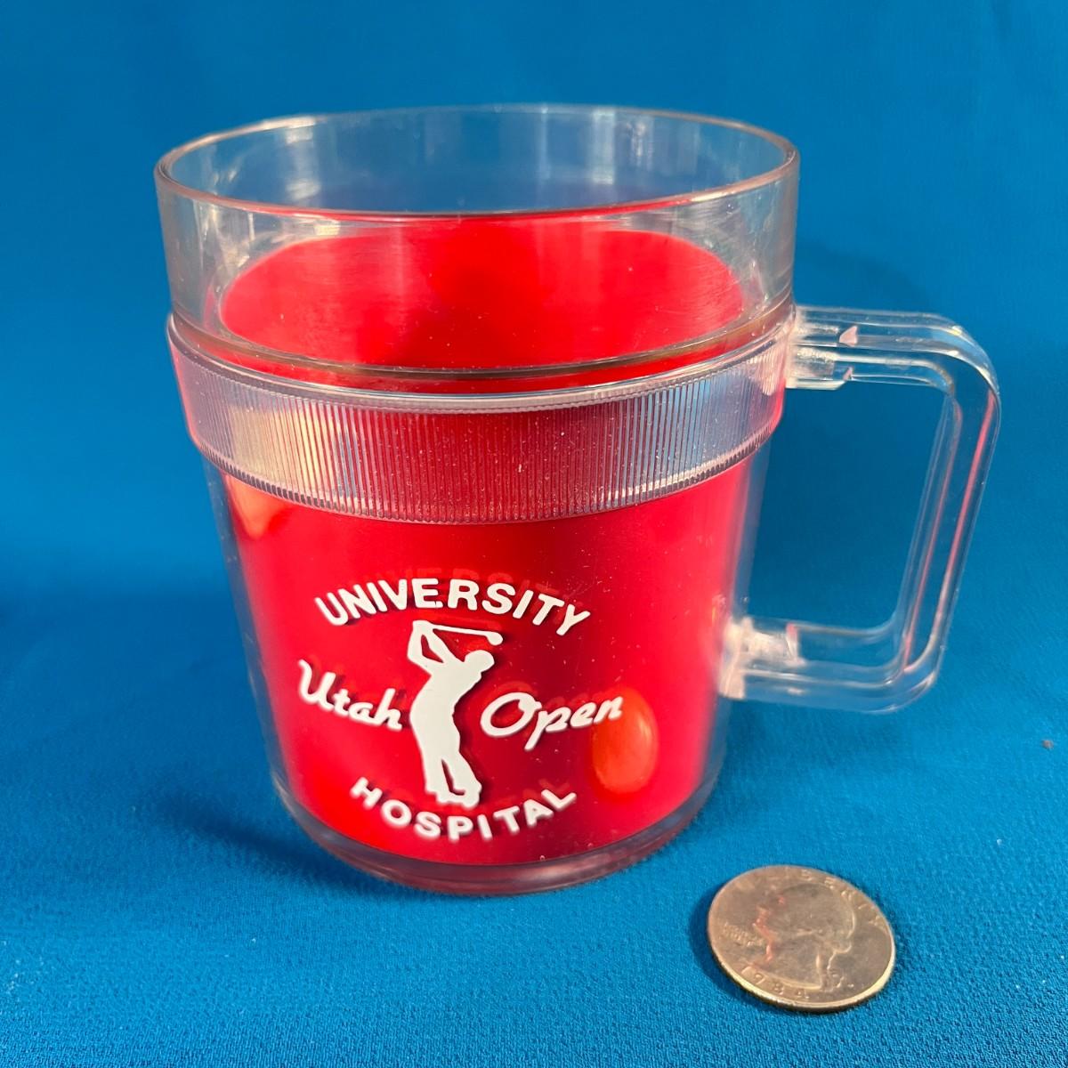 PLASTIC UNIVERSITY HOSPITAL COFFEE MUG | EstateSales.org