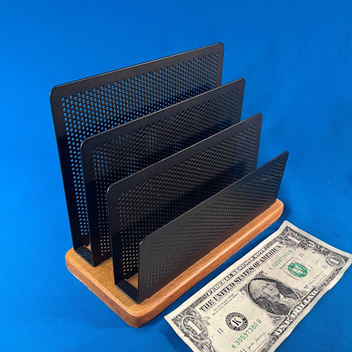 WELL MADE DESK TOP PAPER/LETTER HOLDER | EstateSales.org