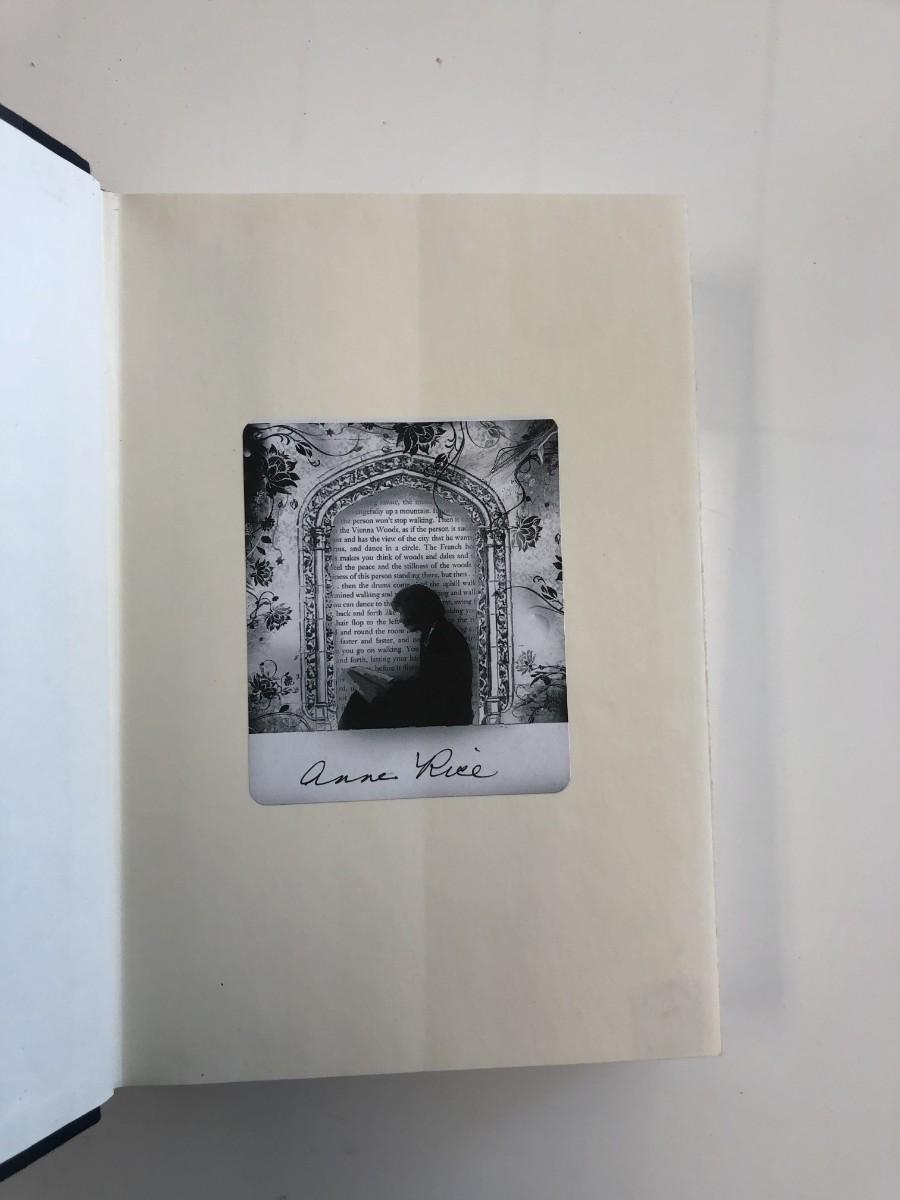 Lasher Anne Rice signed book | EstateSales.org