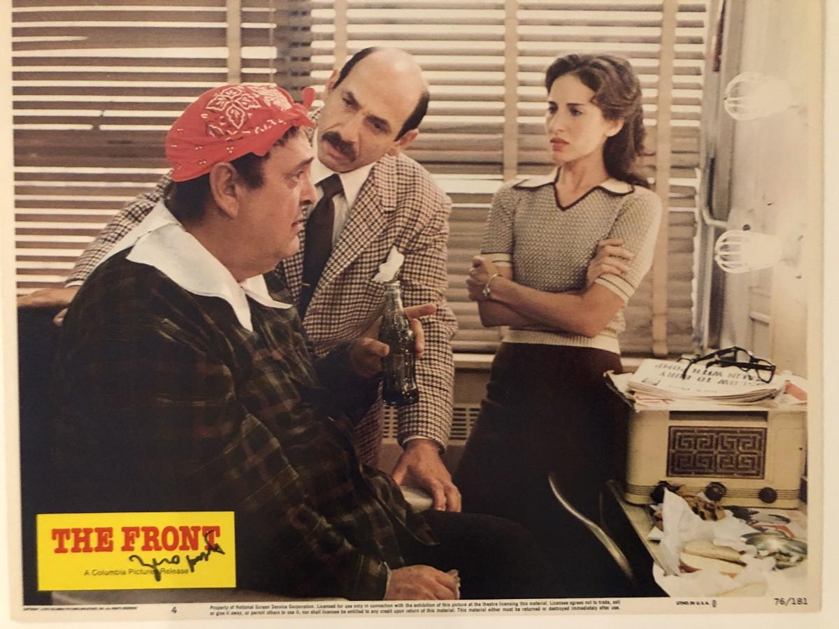 The Front signed lobby card | EstateSales.org