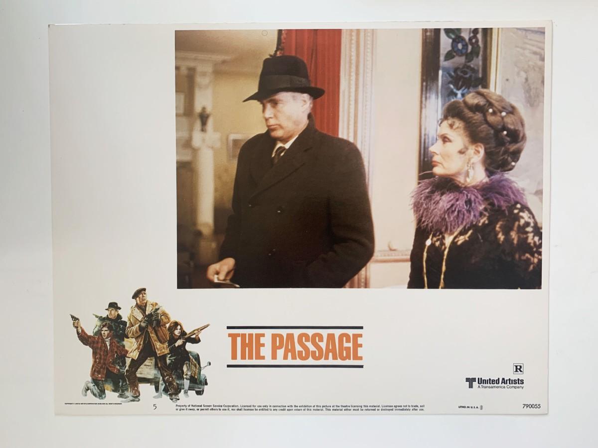 The Passage original 1979 vintage lobby card on heavy card stock. 11x14 ...