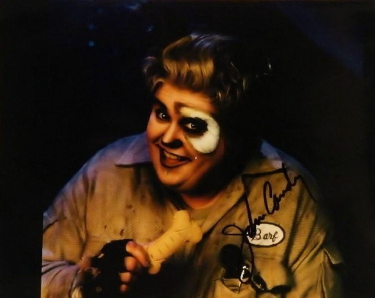 John Candy signed Spaceballs movie still. | EstateSales.org